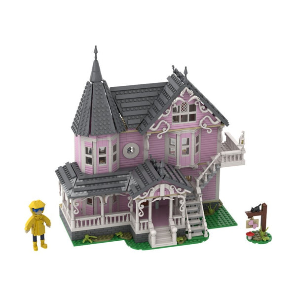 (Gobricks version) 1542PCS CORALINE - THE PINK PALACE – Joy Bricks