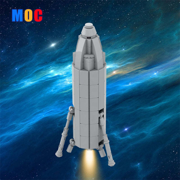 (Gobricks version) 96pcs MOC-146657 SpaceX Starhopper – Joy Bricks