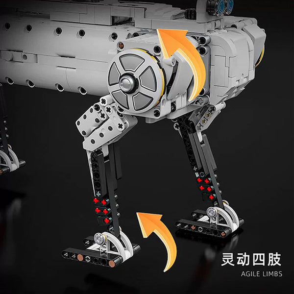 1613pcs 12GO 96009 Unmanned Robot Dog – Joy Bricks