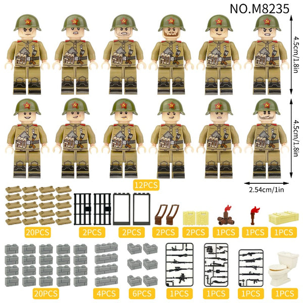 M8235 Soviet urban warfare Minifigures – Joy Bricks