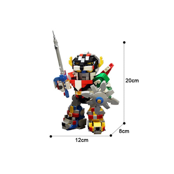 (Gobricks version) 724pcs MOC-170177 VOLTRON PERFECT – Joy Bricks