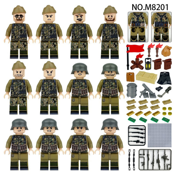 M8201 German field unit Phalanx Minifigures – Joy Bricks