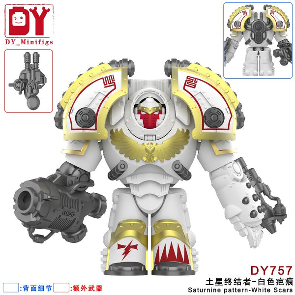 DY756-759 Warhammer 40K Astartes Saturn Terminator Minifigures – Joy Bricks