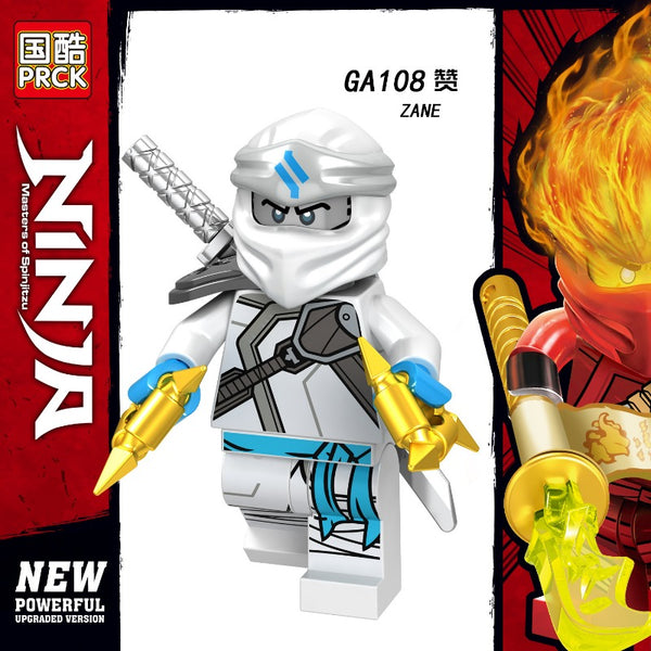 GA107-114 Phantom Series Ninja Minifigures – Joy Bricks