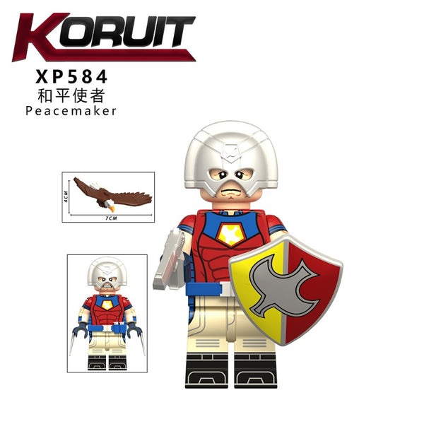 KT1079 DC Peacekeeper White Dragon Bloodshed Movement Minifigures – Joy ...