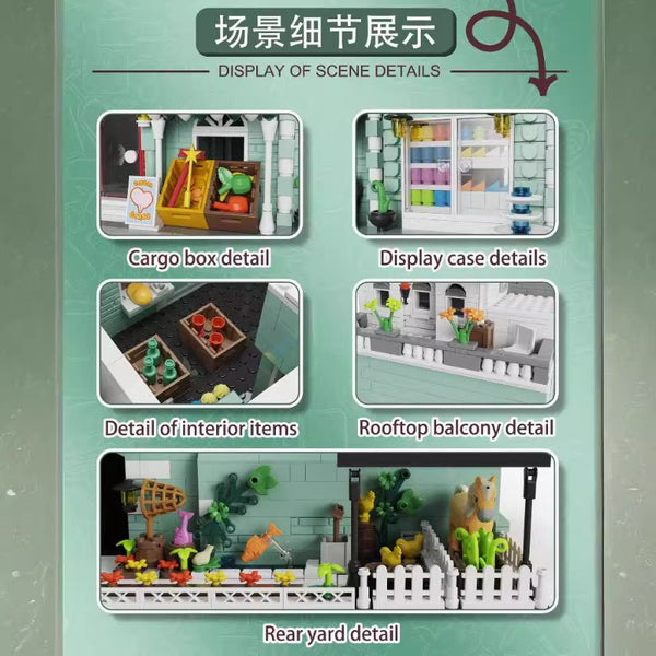 2225 pcs JQ 10003 grocery store MINI Bricks – Joy Bricks