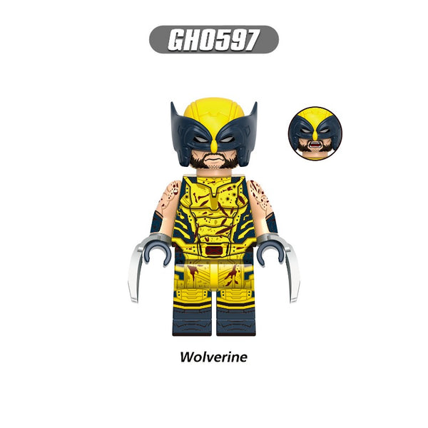 G0176 Super heroes series Deadpool & Wolverine minifigures – Joy Bricks