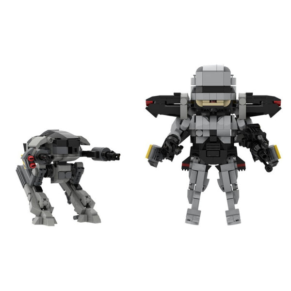 (Gobricks version) 988PCS MOC-199182 RoboCop Series Collection – Joy Bricks