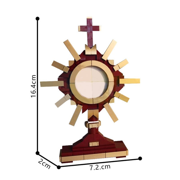 (Gobricks version) 188pcs MOC-218086 Monstrance – Joy Bricks