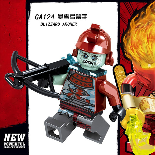 GA123-130 Phantom Series Ninja Minifigures – Joy Bricks