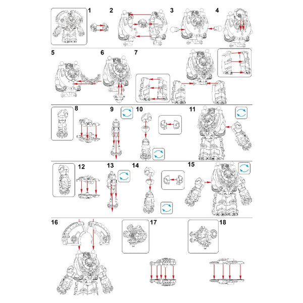 K72 Warhammer 40K Astartes Blood Angels Saturn Terminator Minifigures ...