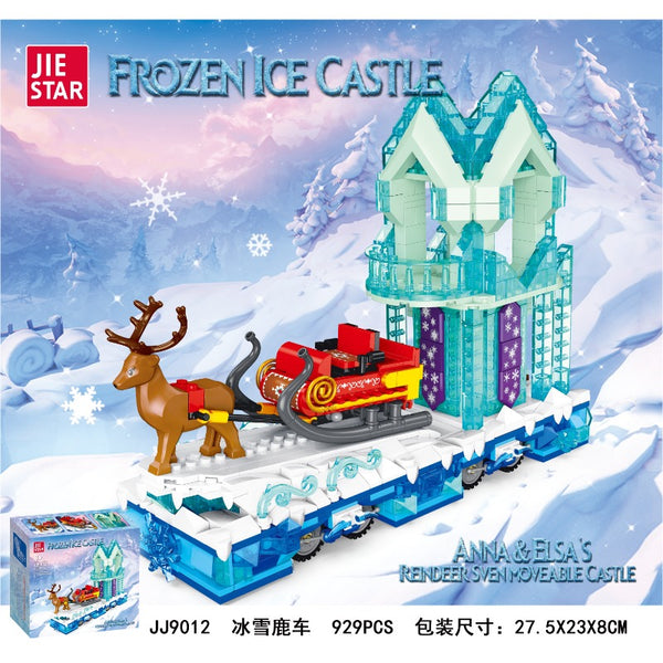 929pcs JJ9012 Ice Princess Castle with Reindeer – Joy Bricks