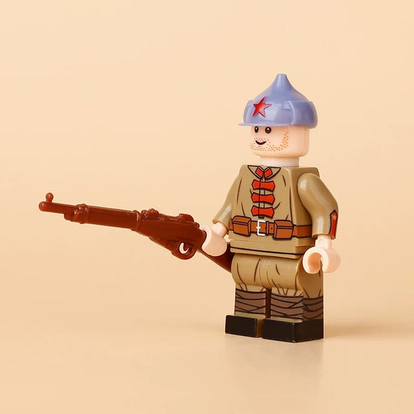 MT011 Soviet Red Army soldier Minifigures – Joy Bricks