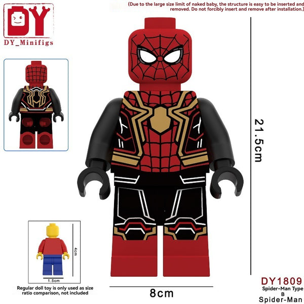 DY1808-DY1812 Marvel's Spider-Man large Minifigures – Joy Bricks