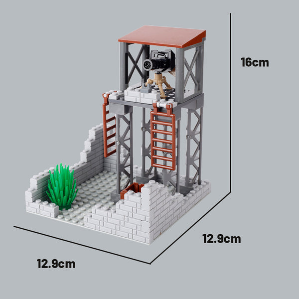 Military Base Building Outpost Watchtower – Joy Bricks