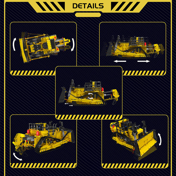 1508pcs Mouldking 15084 Bulldozer dynamic version – Joy Bricks