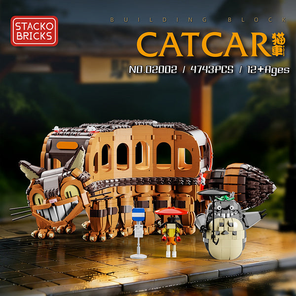 4743 pcs 02002 Catcar – Joy Bricks