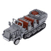 MOC World War II German half-track armored vehicle, North African Tiger ...