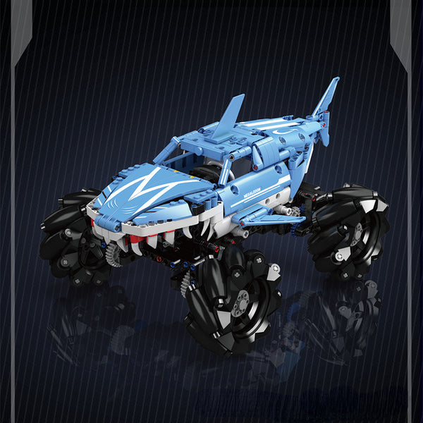 786pcs Mouldking 18032 Monster Jam Megalodon Remote-controlled version ...