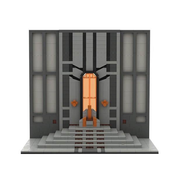 (Gobricks version) 727pcs MOC-146841 Mandalore Throne Room – Joy Bricks