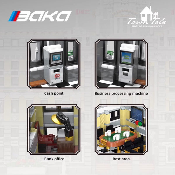 10423 pcs BK 33205 Shanghai HSBC Bank – Joy Bricks