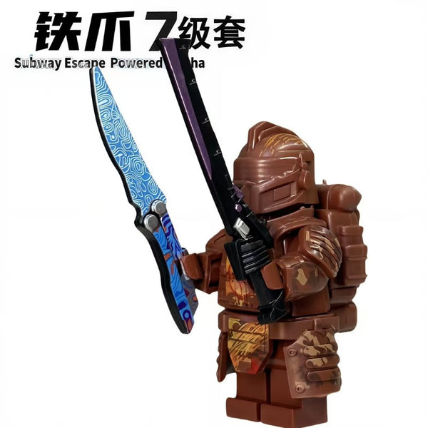 Metro Peaceful Escape Elite Level 7 Armor Set Xuanyuan Minifigures ...