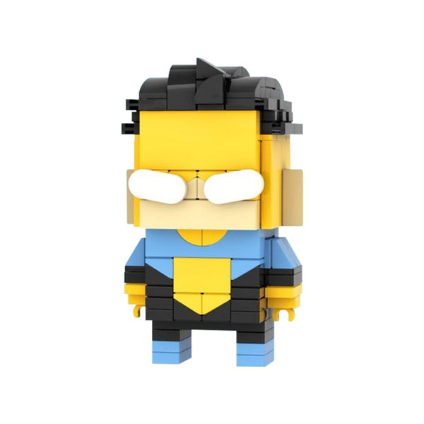 (Gobricks version) 185pcs MOC-176363 Invincible Brickheadz LEGO MOC ...
