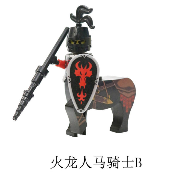 LOJO AX8801 Fire Dragon Centaur Cavalier Minifigure – Joy Bricks