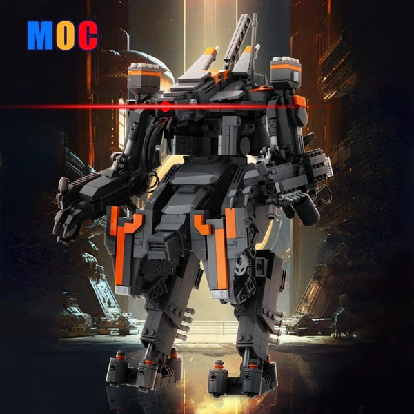 (Gobricks version) 800pcs+ MOC Alien prawn building block model Titan ...