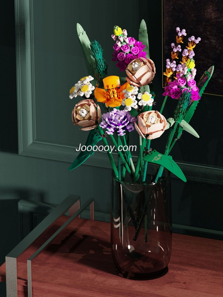 833PCS 11281 Flower Bouquet – Joy Bricks