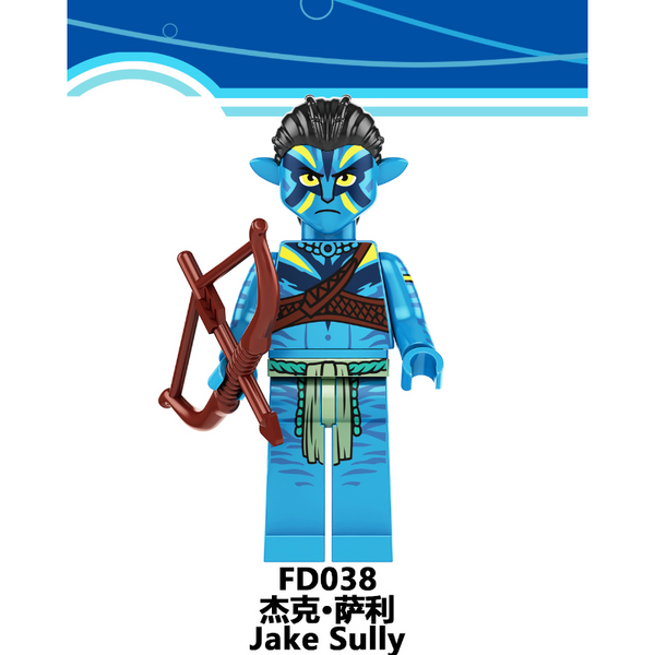 FD1006 Avatar Movie Series Neytiri Jake Sutai Minifigures – Joy Bricks