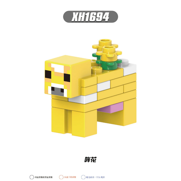 X0311 minecraft Skeleton Horse Alpaca Ender Dragon minifigures – Joy Bricks