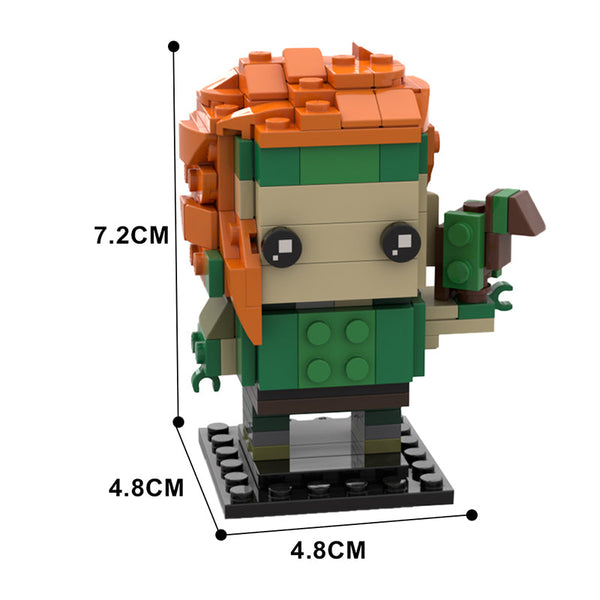 (Gobricks version)MOC-116276 VALORANT Skye Brickheadz – Joy Bricks