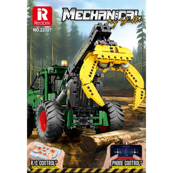 1741PCS Reobrix 22027 John Deere 948L II Skidder – Joy Bricks