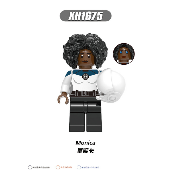 X0309 superhero series avengers billy wanda tommy minifigures – Joy Bricks