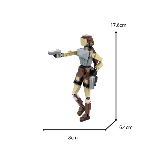 153PCS MOC-119244 Lara Croft – Joy Bricks