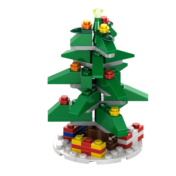 MOC Christmas tree christmas present – Joy Bricks