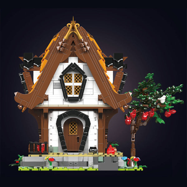 2192 pcs MouldKing 16054 Midage World Log Cabin – Joy Bricks