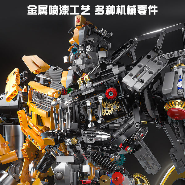 5692PCS Kbox V5014 Bumblebee semi-naked mecha – Joy Bricks