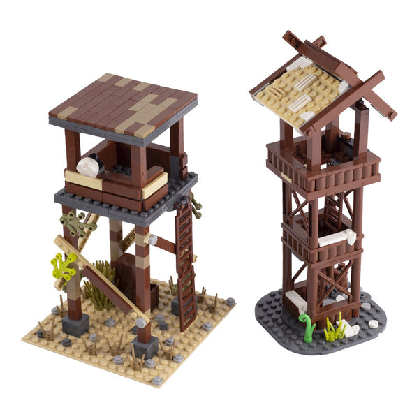 MOC medieval ancient Rome military siege hammer arrow tower sentry post ...