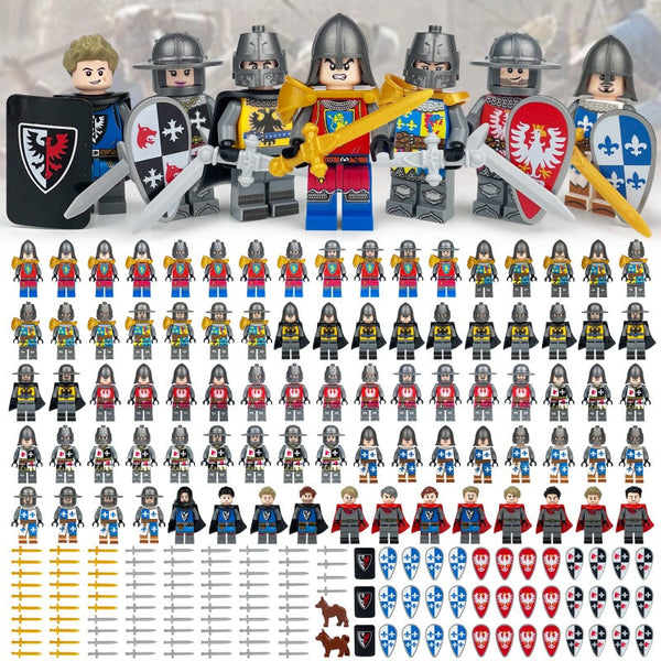 Medieval Ancient Rome Series Knight Military Castle Minifigures – Joy ...