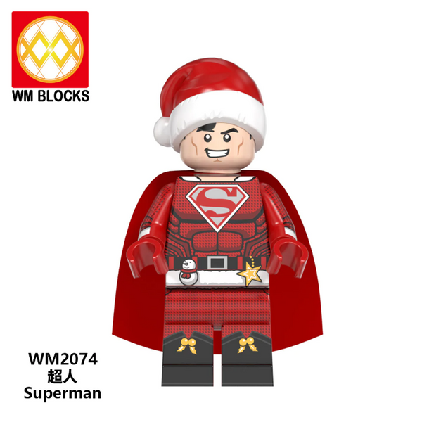 WM6104 Christmas series Super hero minifigures – Joy Bricks